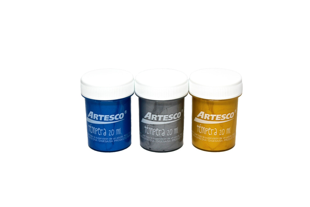 TEMPERAS ARTESCO 6 COL METALICOS 0100006853 – Tia Tula