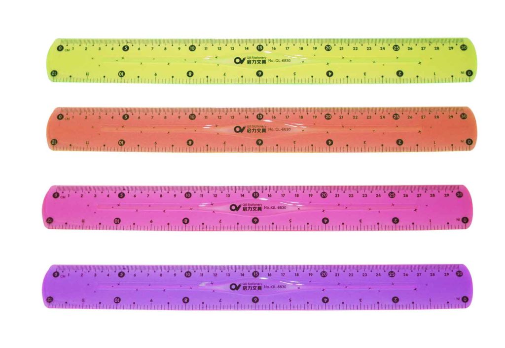REGLA FLEXIBLE 30 CM IMPORTADA 00010021 – Tia Tula