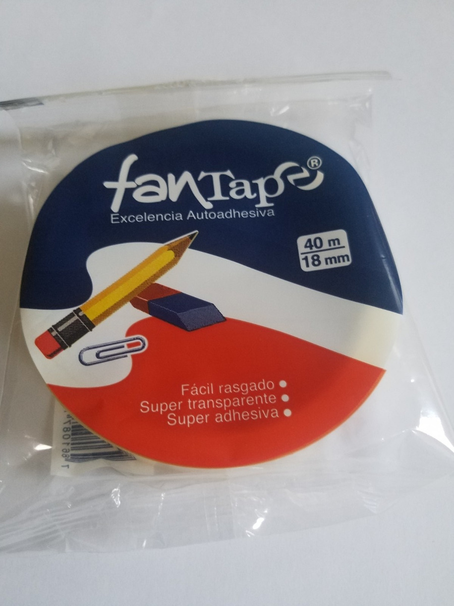 CINTA ADHESIVA FANTAPE 40M x 18MM 00016181 – Tia Tula