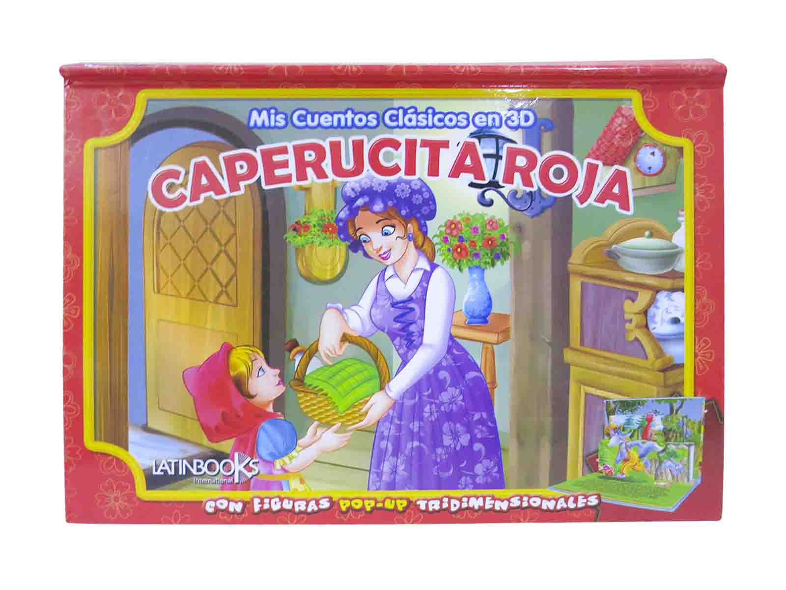 CUENTO CAPERUCITA ROJA 3D POP UP 00023515 – Tia Tula