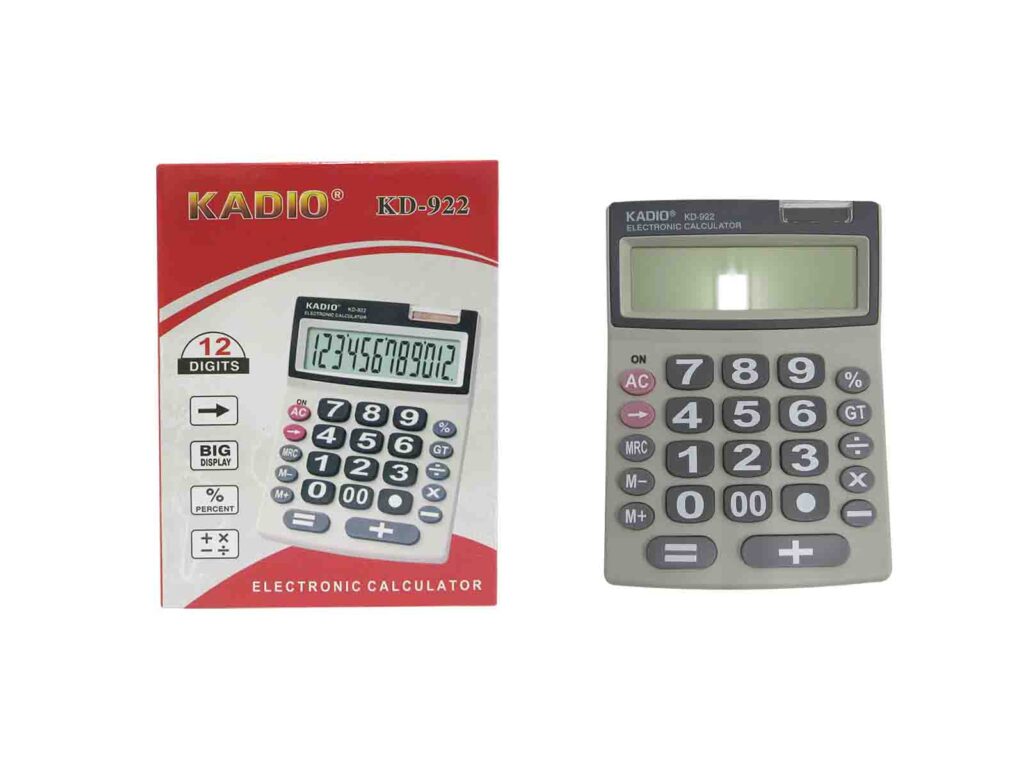 CALCULADORA KADIO KD-922 088 0100017903 – Tia Tula