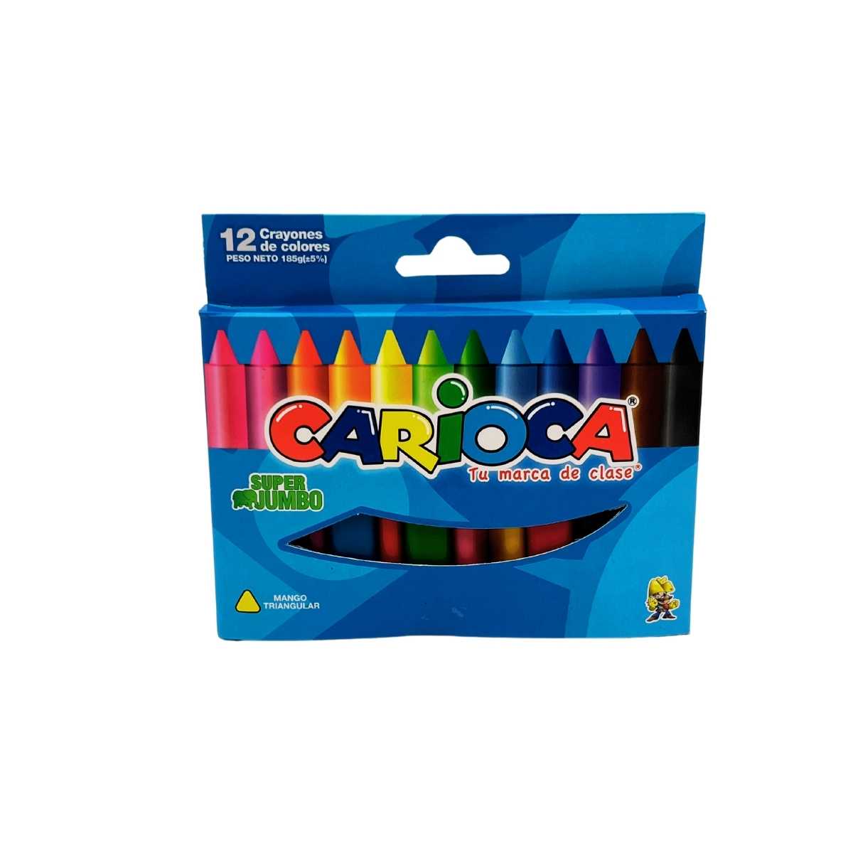 CRAYONES SUPER JUMBO CARIOCA 0100021627 – Tia Tula