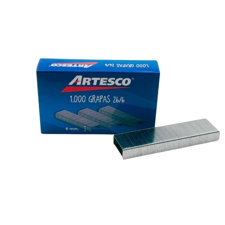 GRAPAS ARTESCO 26/6 X 1000 PCS 0100009713 – Tia Tula