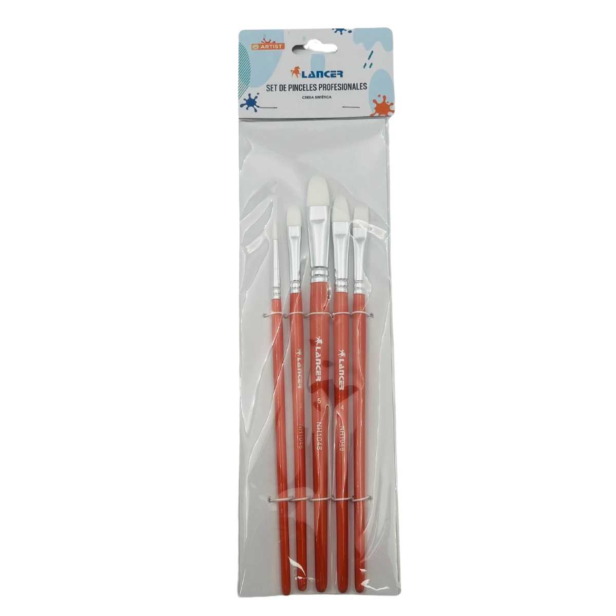 PINCEL SET X 5 PROFESIONALES LANCER 1048 0100019718 – Tia Tula