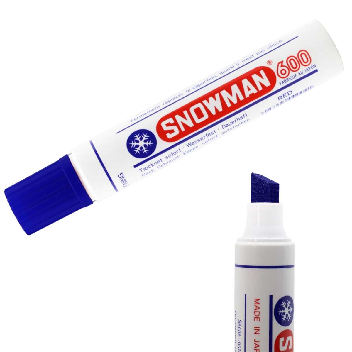MARCADOR PERMANENTE AZUL SNOWMAN 600 0100003348 – Tia Tula