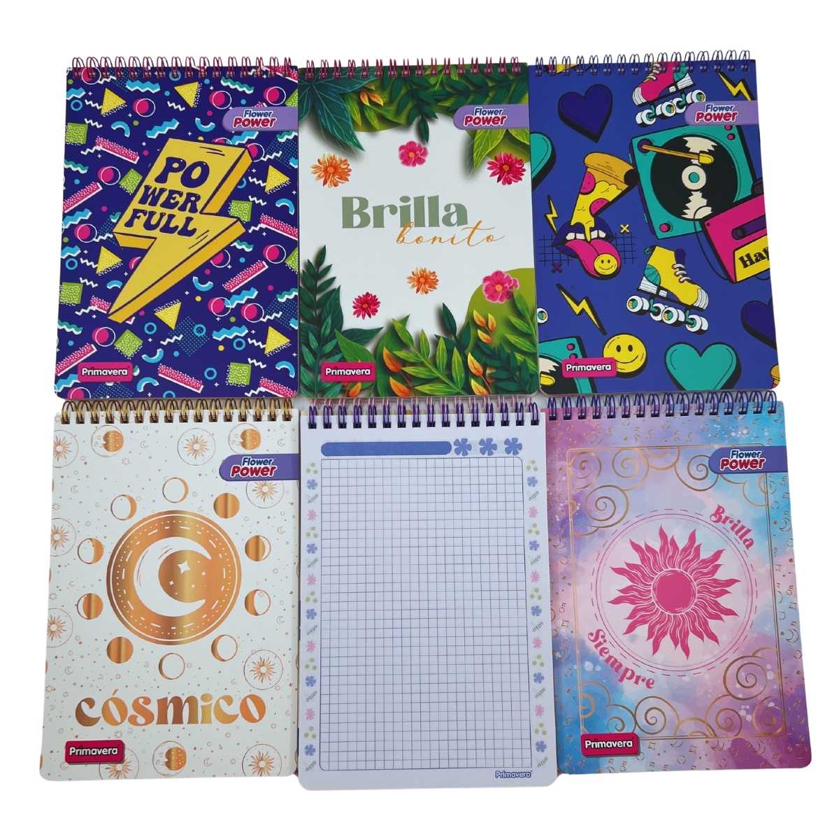CUADERNO VERTICAL A-5 DISNEY PRIMAVERA FLOWER 3573 7707463898616 – Tia Tula