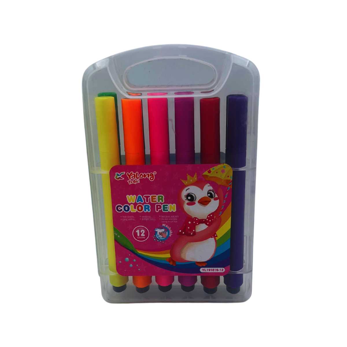 MARCADOR EST 12 COL JUMBO YALONG TRIANGULAR 0100015566 – Tia Tula