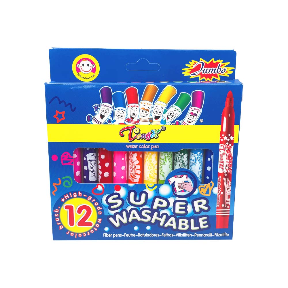 MARCADORES EST X 12 COL JUMBO LAVA JU3-344 0100032413 – Tia Tula